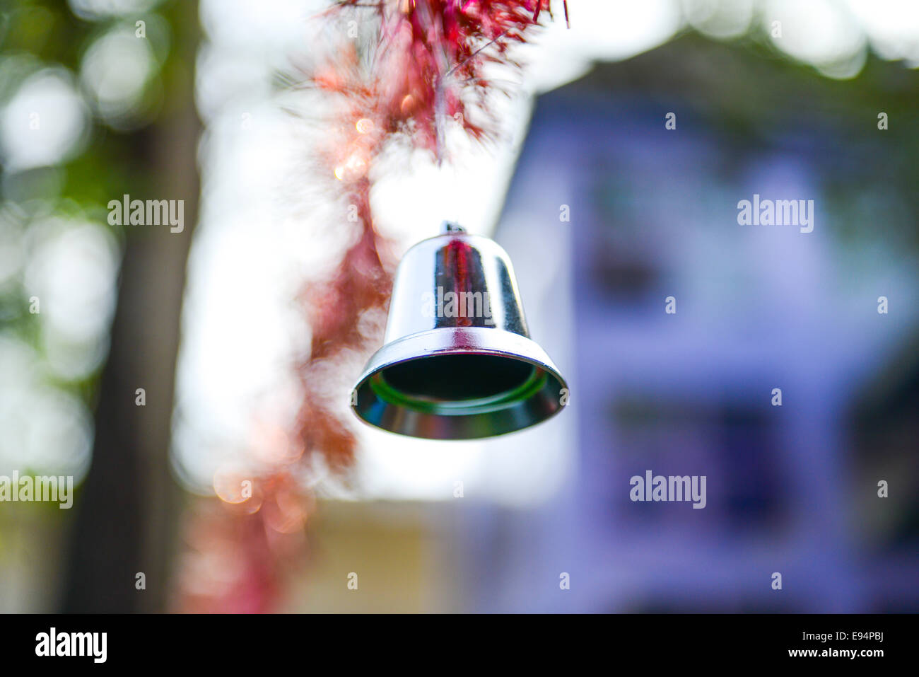 Bell hanging on tree hi-res stock photography and images - Alamy