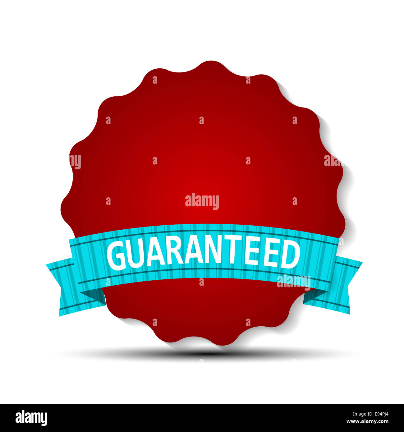 Red Label Sign Template Vector Illustration Stock Photo - Alamy