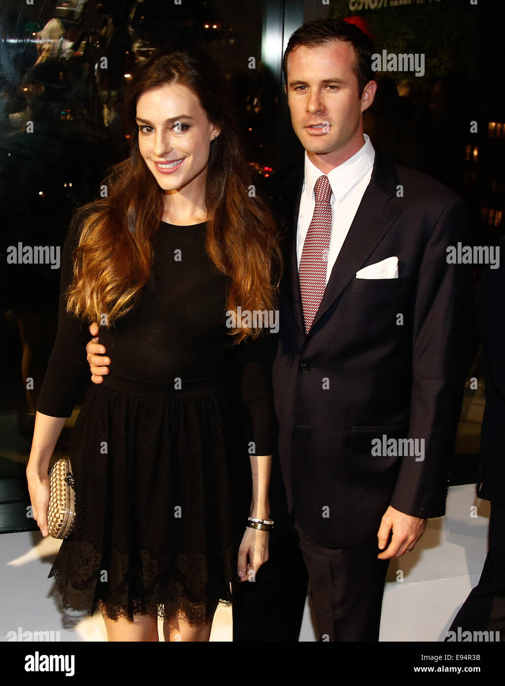 NEW YORK-OCT 16: Designer Ariana Rockefeller (L) and husband Matthew ...