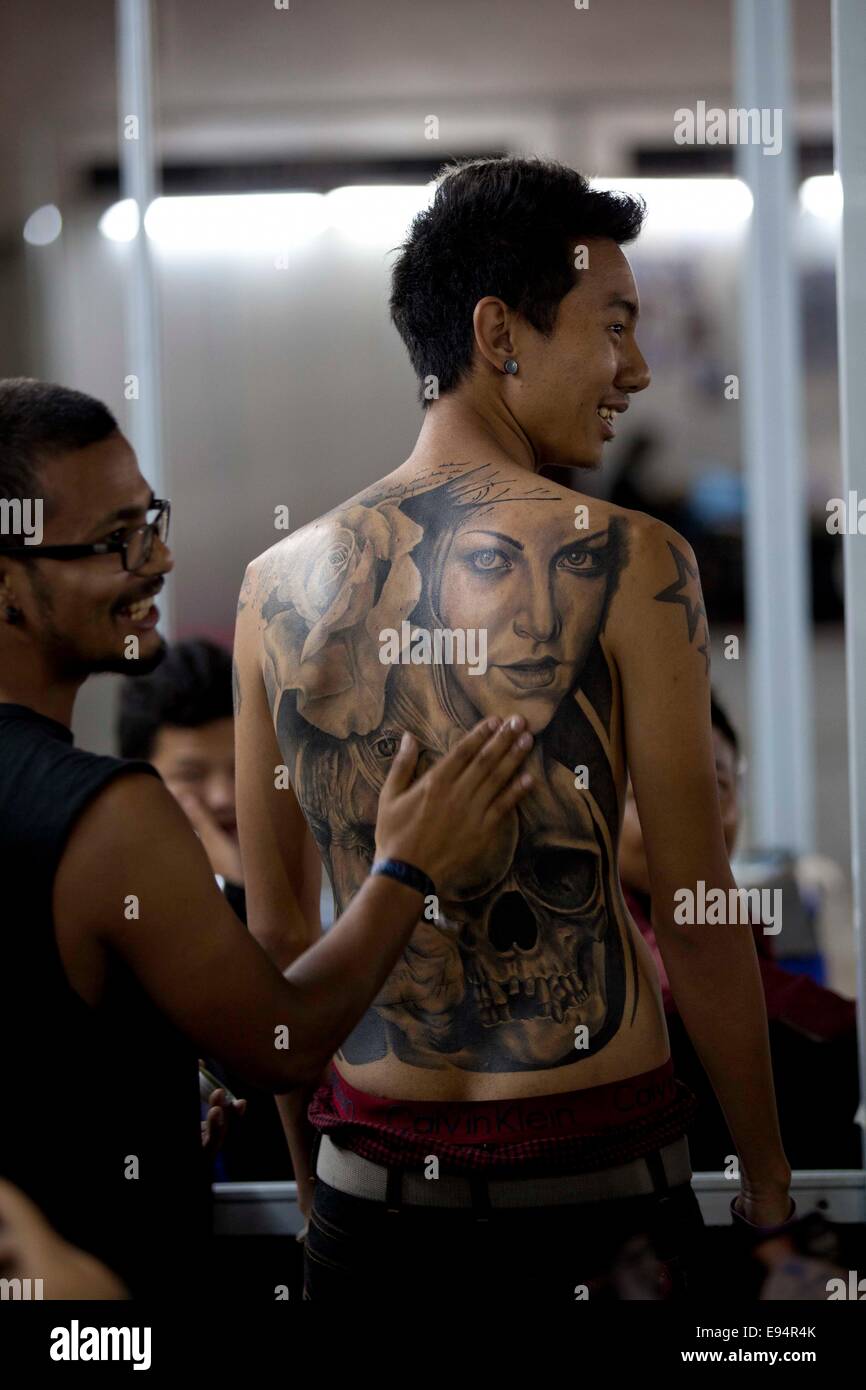 Kathmandu Tattoo Stock Photos & Kathmandu Tattoo Stock Images - Alamy