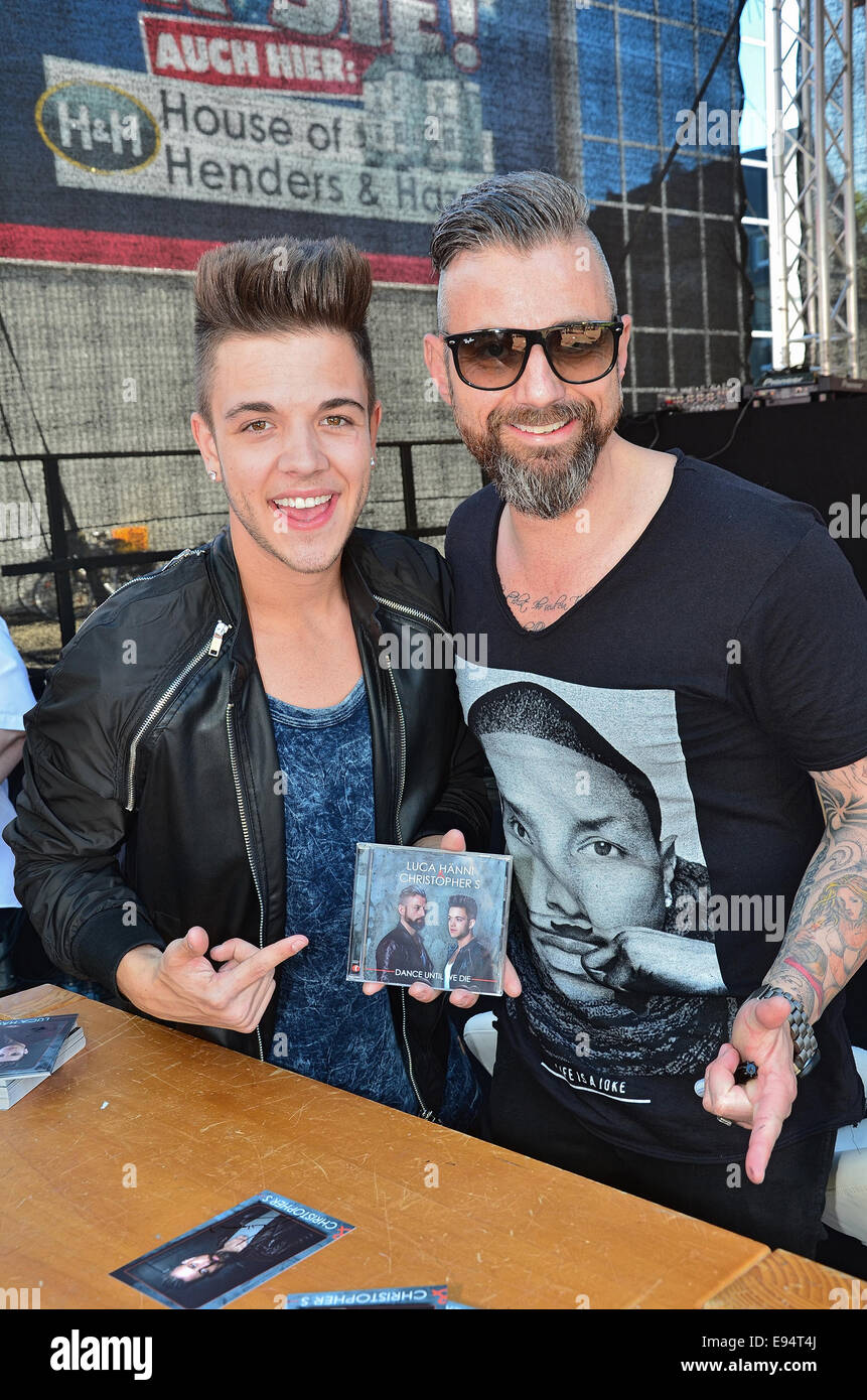 Luca Haenni performing live to promote his latest album 'Dance Until We ...