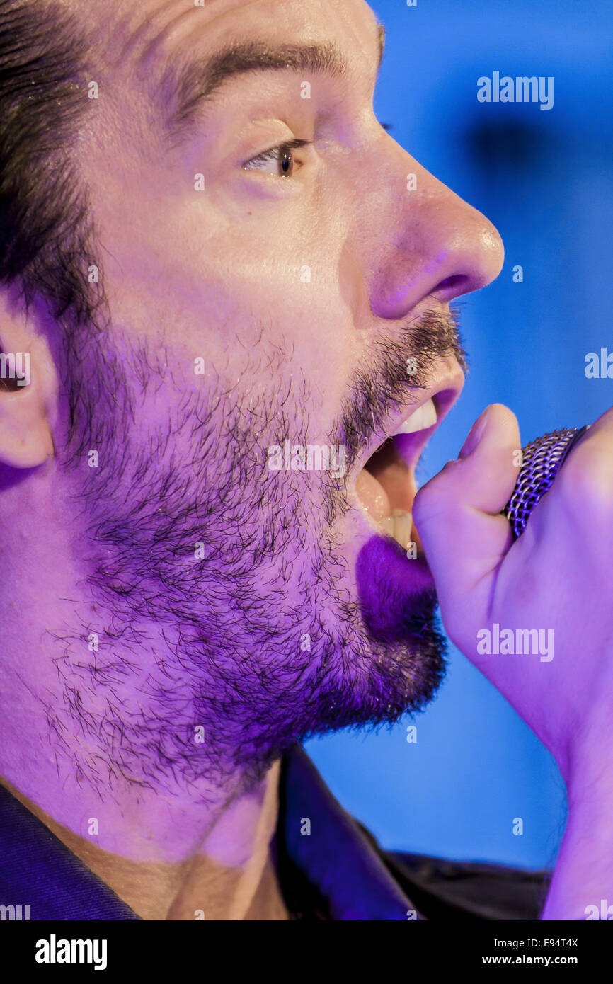 The Boss Hoss performing live an private unplugged concert at BB Radio ...