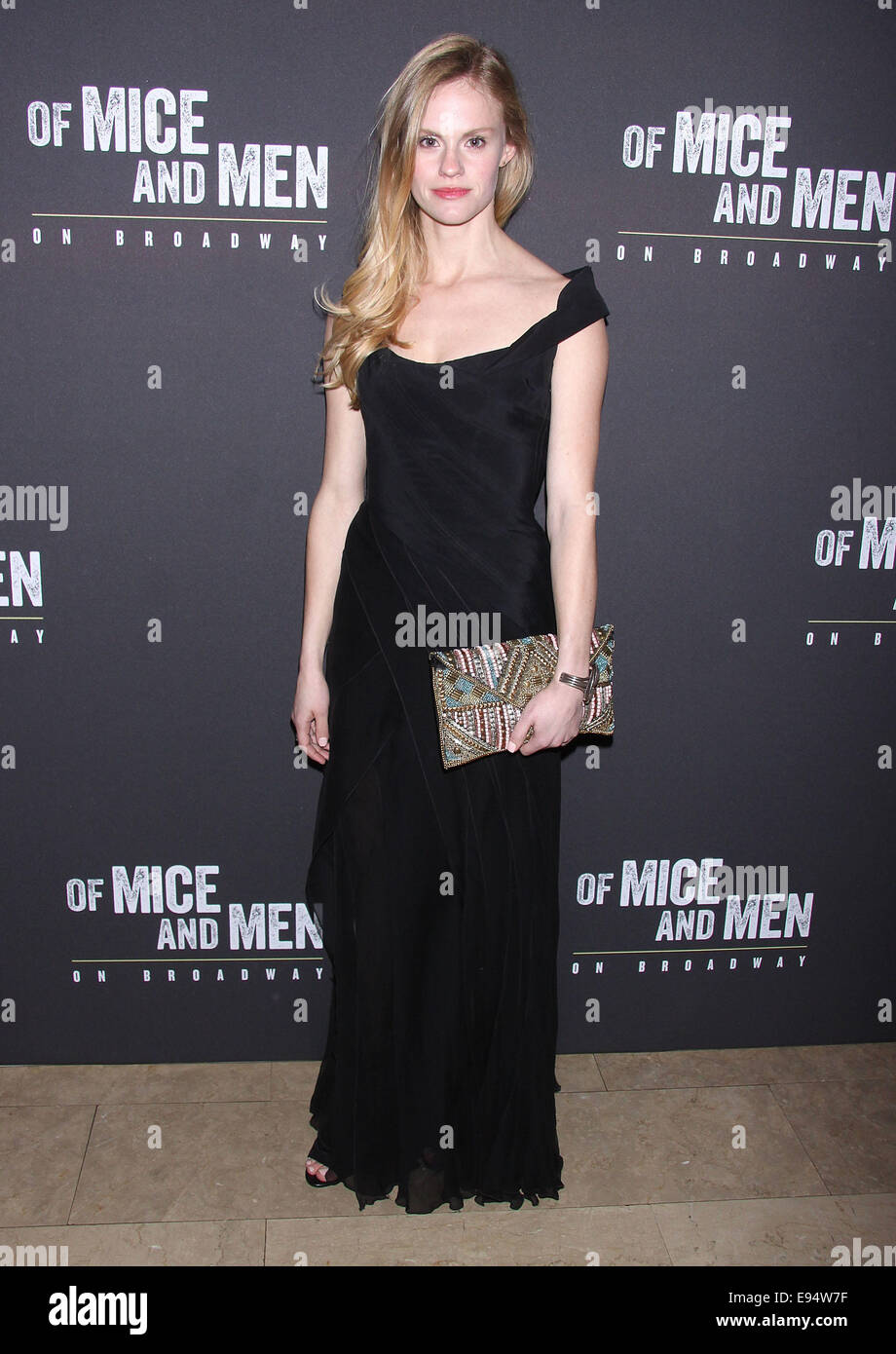 Opening night after party for "Of Mice and Men" held at The Plaza Hotel ...