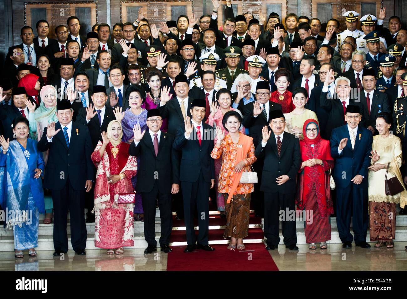 Jakarta, Indonesia. 20th Oct, 2014. Indonesian new President Joko ...