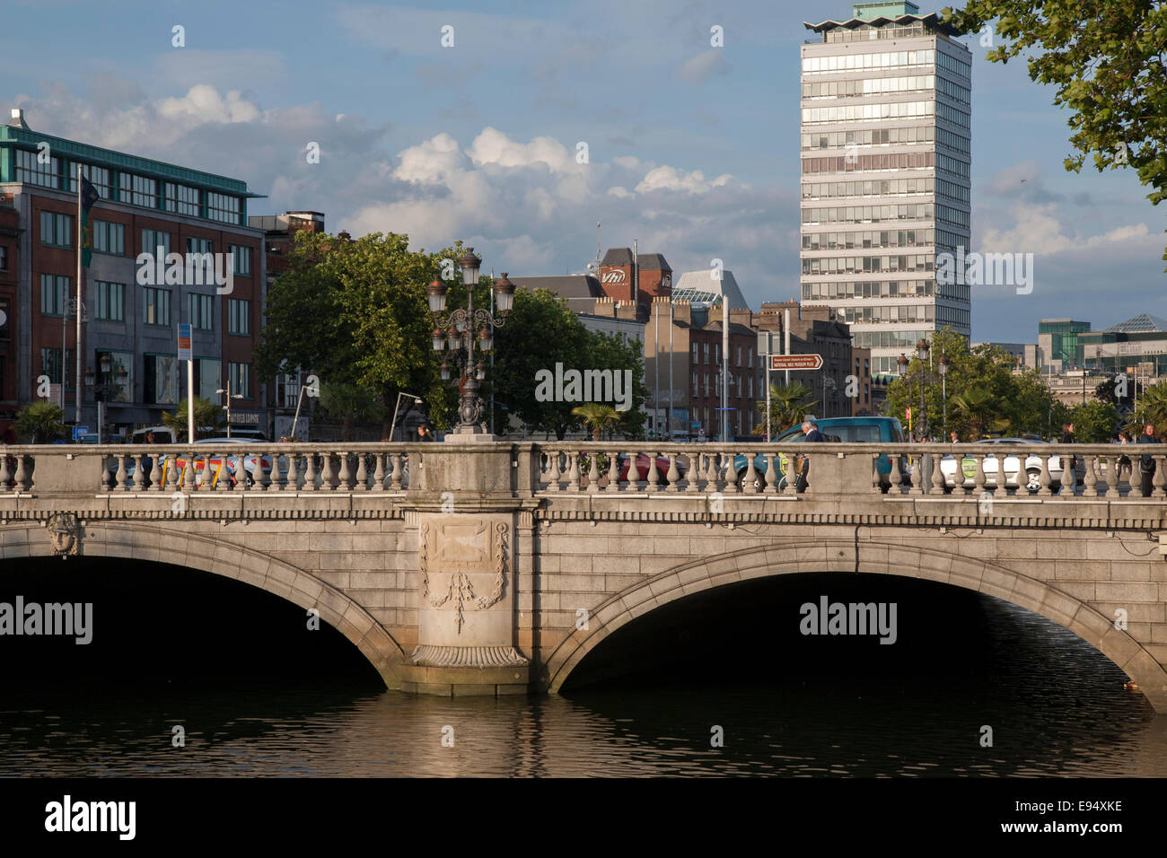 O'Connell Bridge; Dublin; Ireland Stock Photo - Alamy