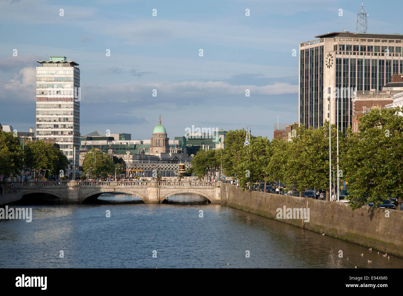 O'Connell Bridge; Dublin; Ireland Stock Photo - Alamy