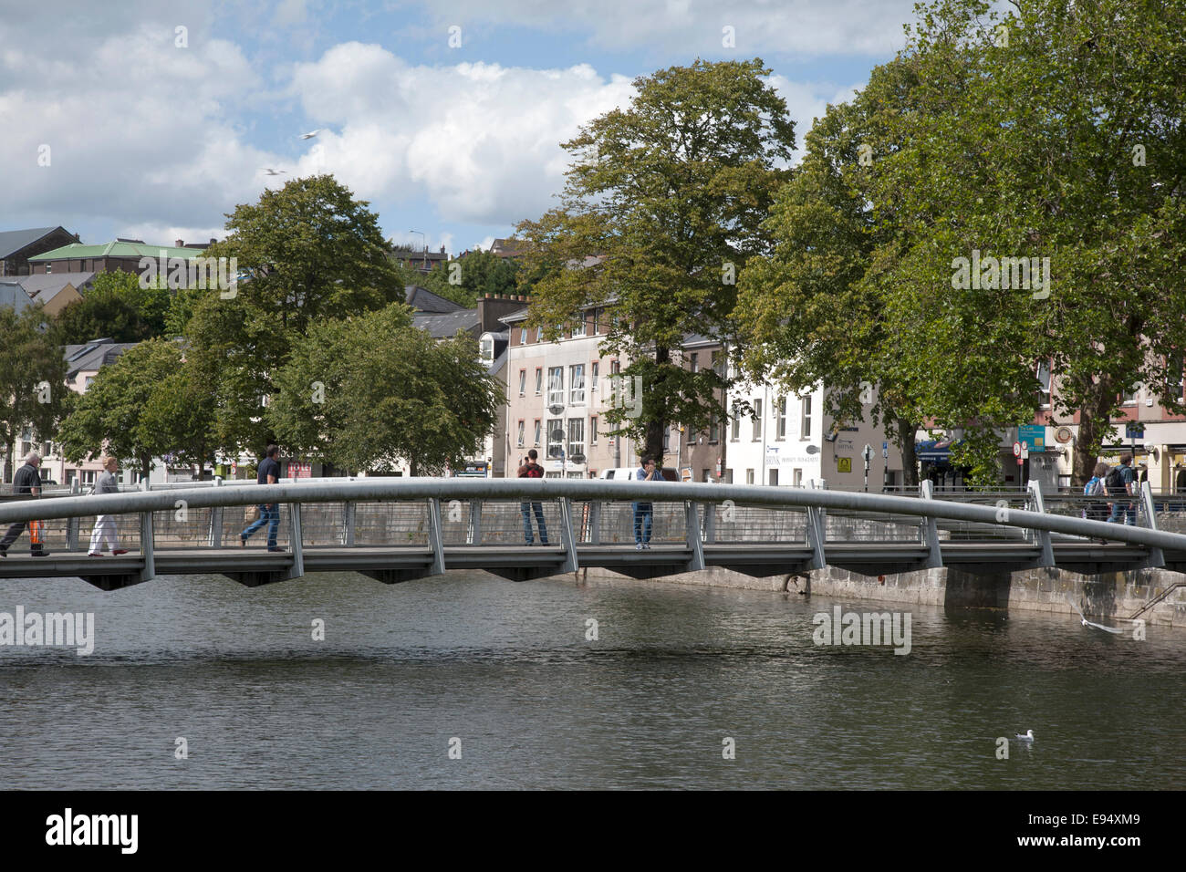 Millennium Bridge, Cork, Ireland Stock Photo - Alamy