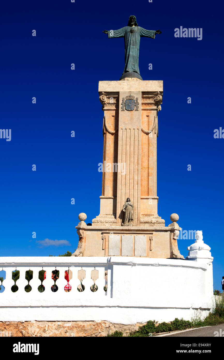 Panoramic view from summit of Mount Toro (El Toro), Es Mercadal ...