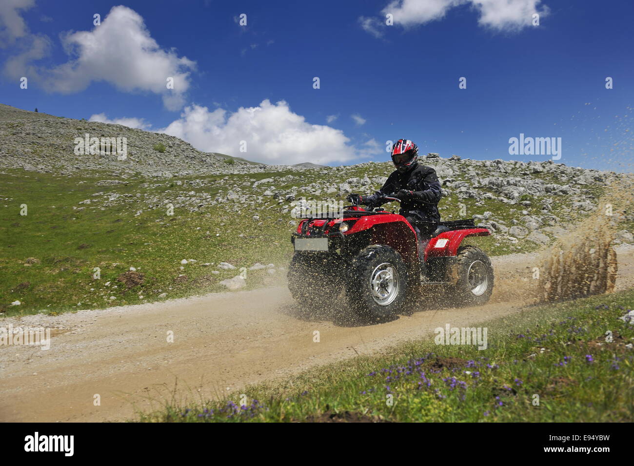 relax and ride quad wheels Stock Photo - Alamy