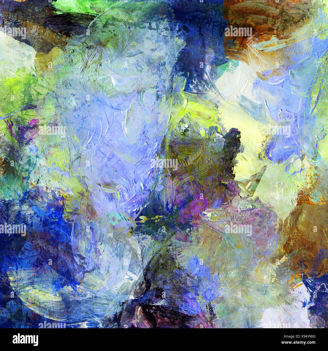 mixed media painting Stock Photo - Alamy