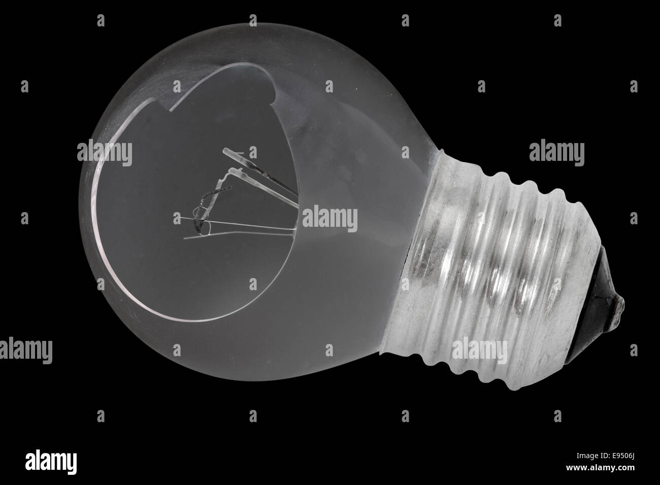 Shattered light bulb Stock Photo - Alamy