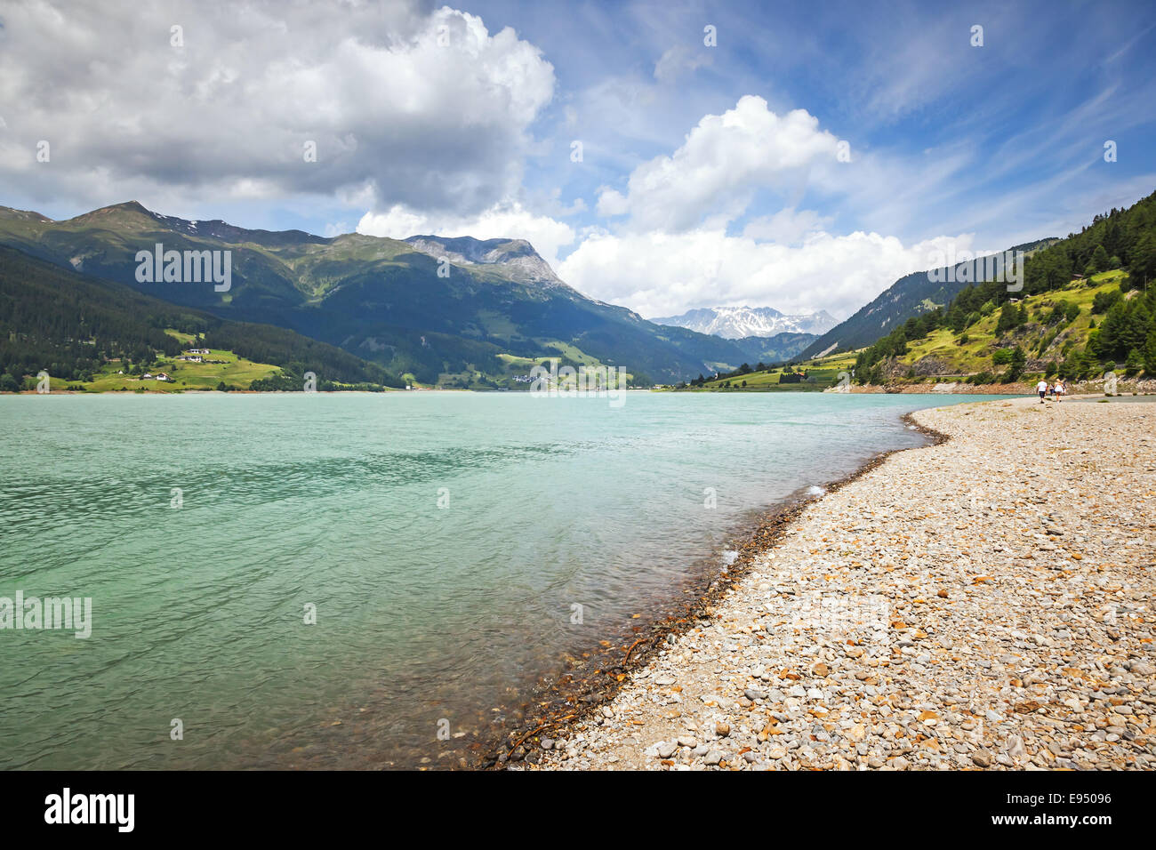 Reschen dam hi-res stock photography and images - Alamy