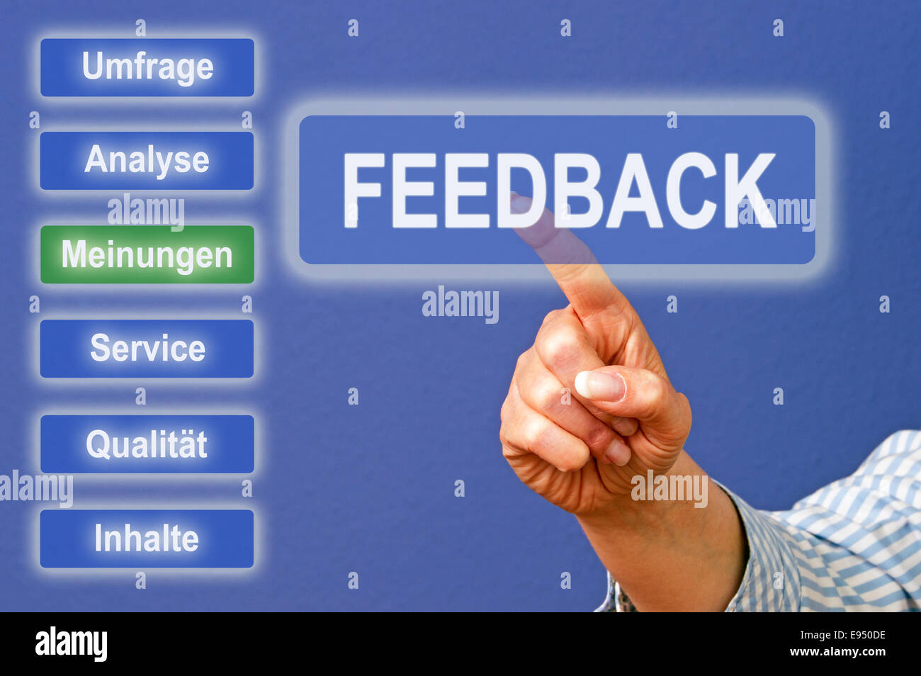 Kunden feedback hi-res stock photography and images - Alamy