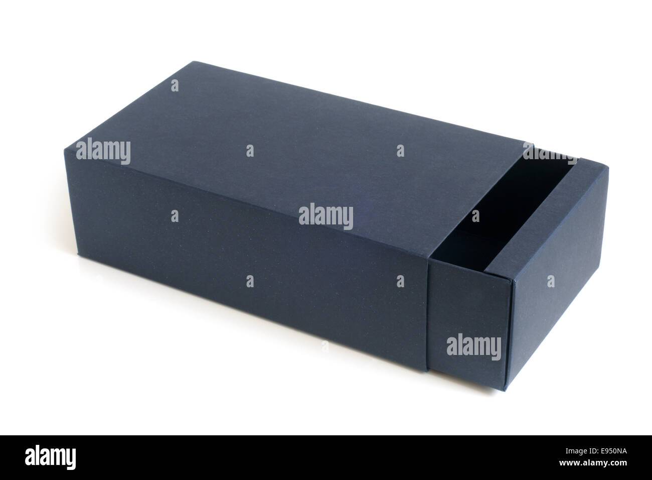 Open blue box Stock Photo - Alamy