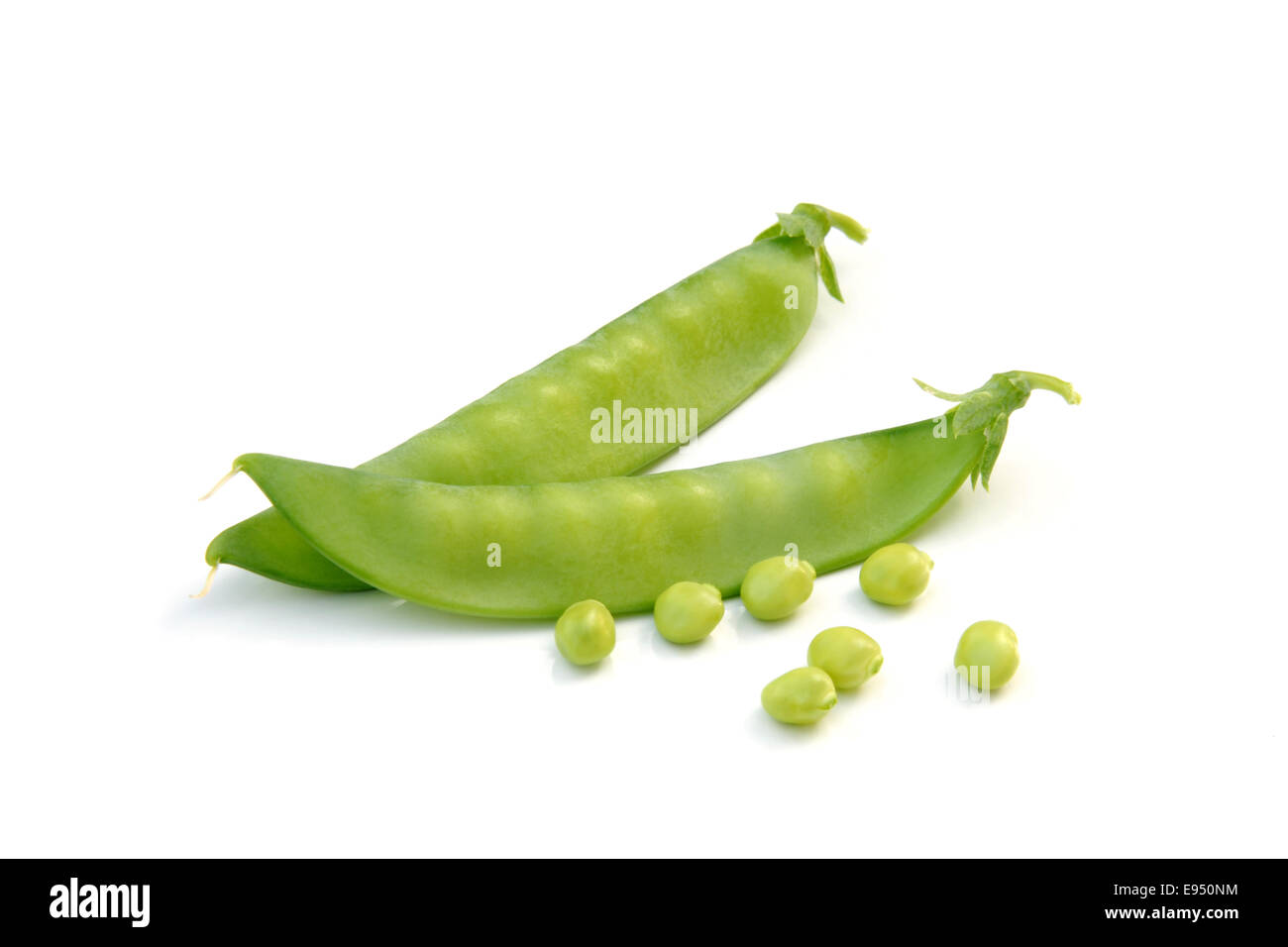 Fresh green peas Stock Photo - Alamy