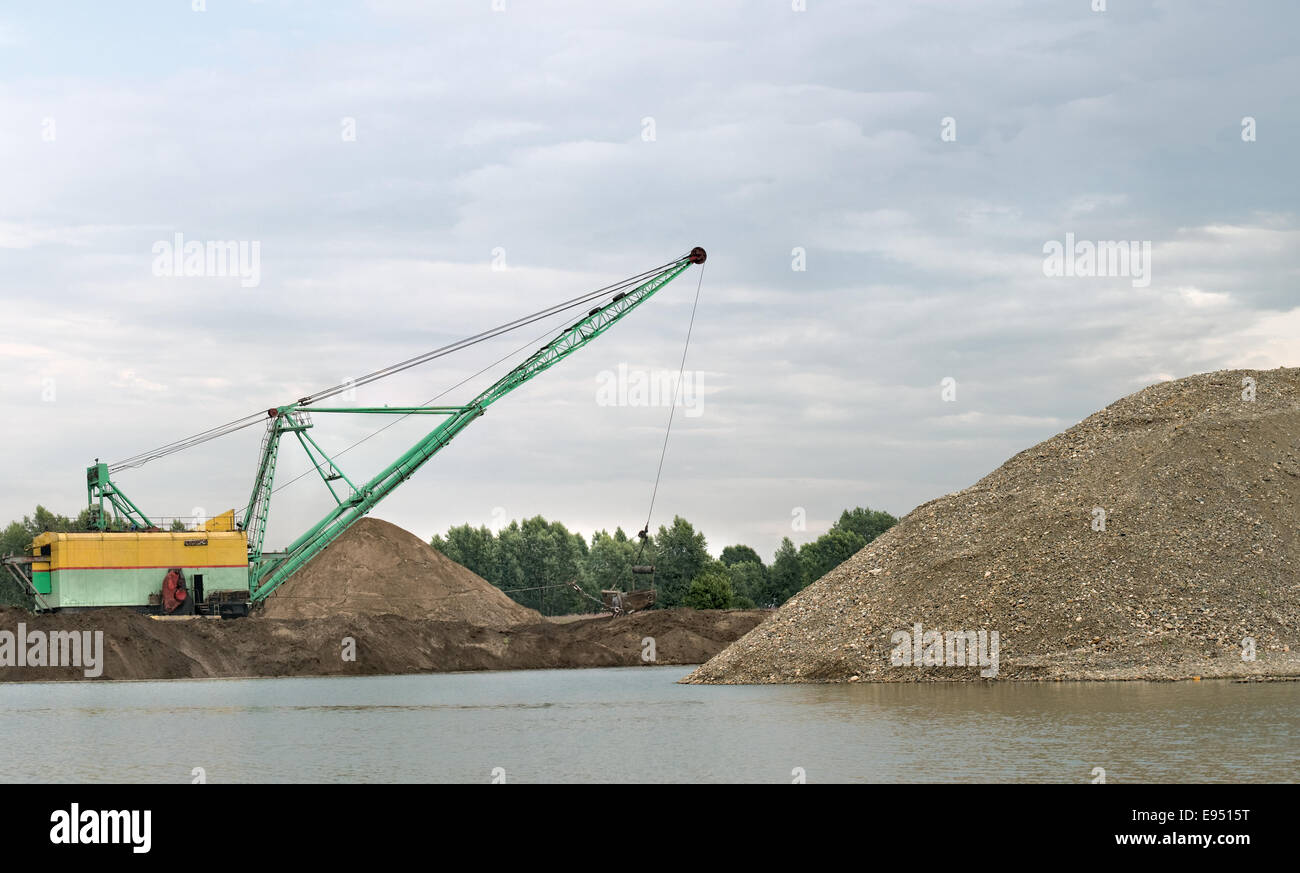 Working dredge hi-res stock photography and images - Alamy