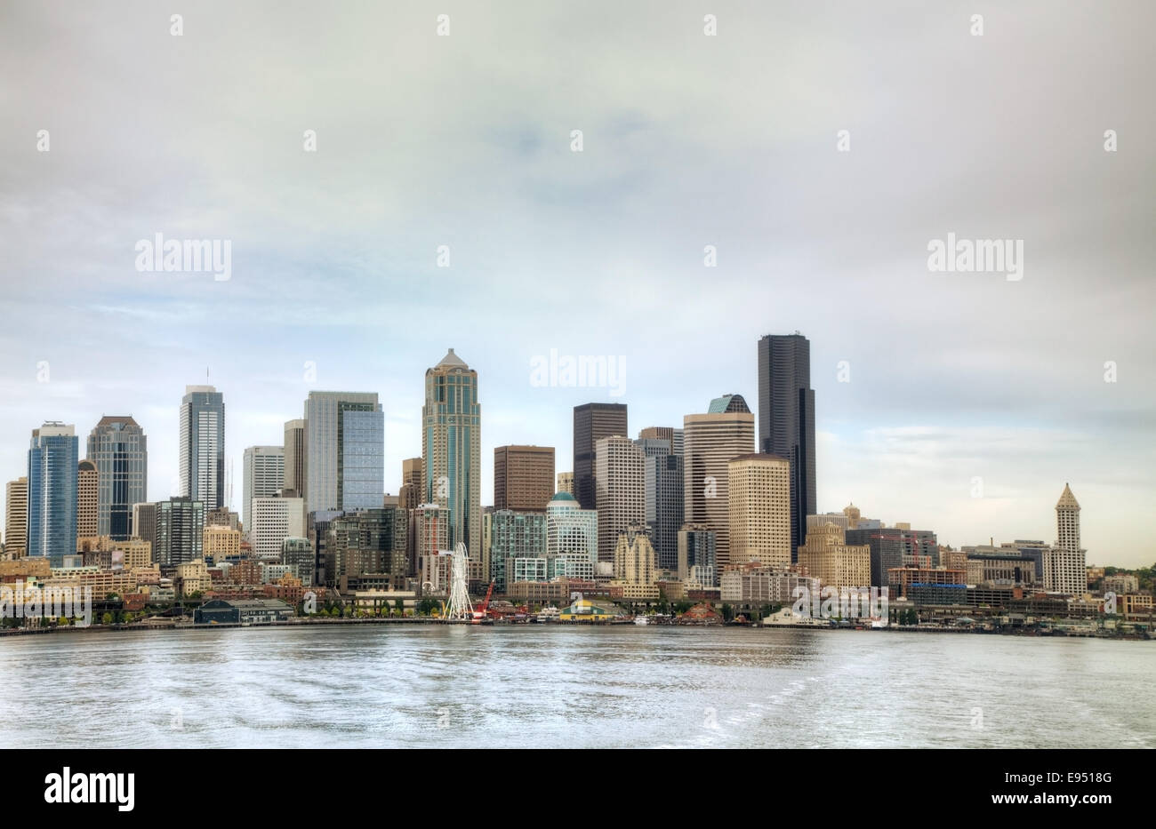 Cityscape of Seattle Stock Photo - Alamy