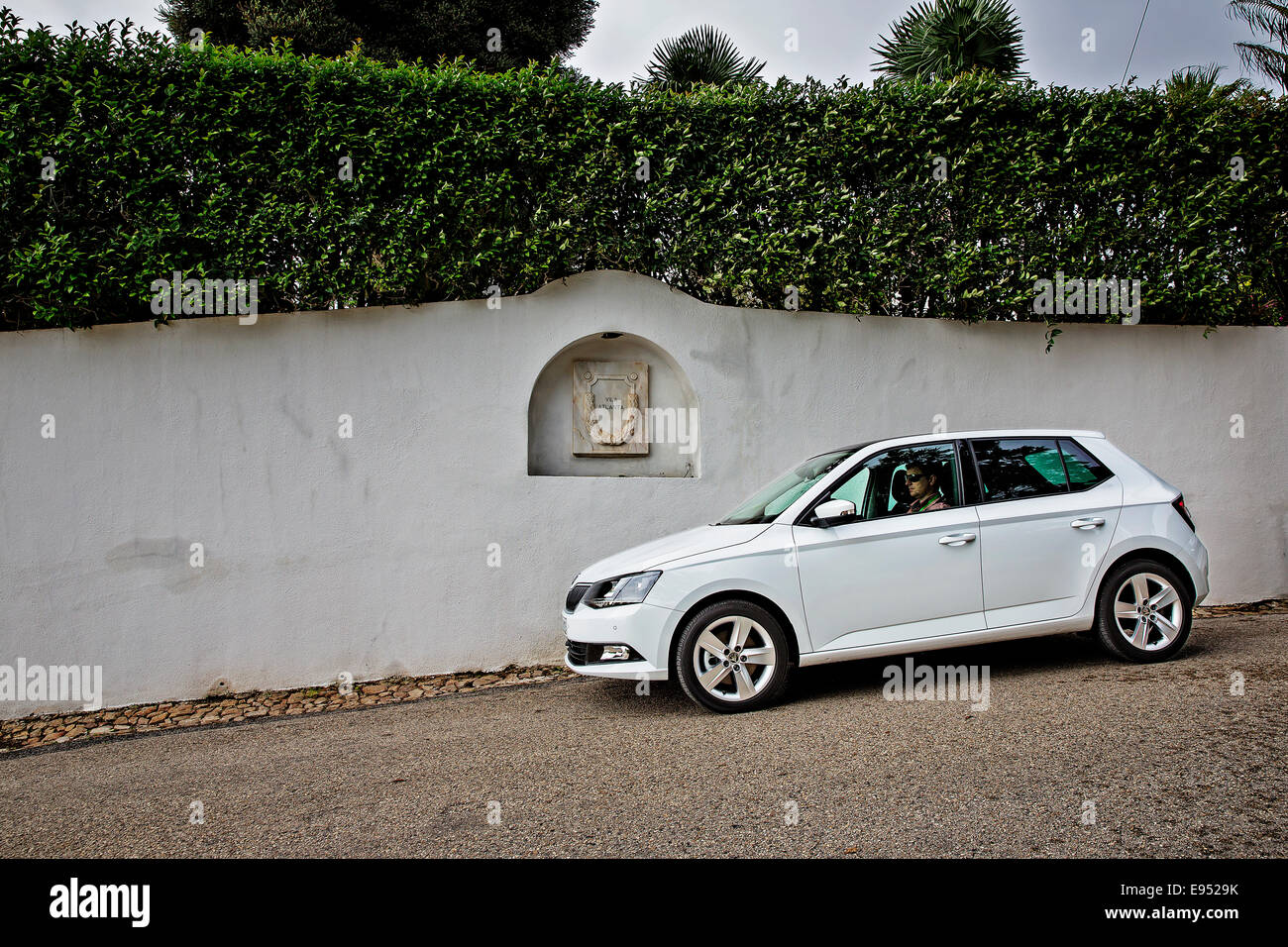 Third generation of Skoda Fabia was tested by journalists during ...
