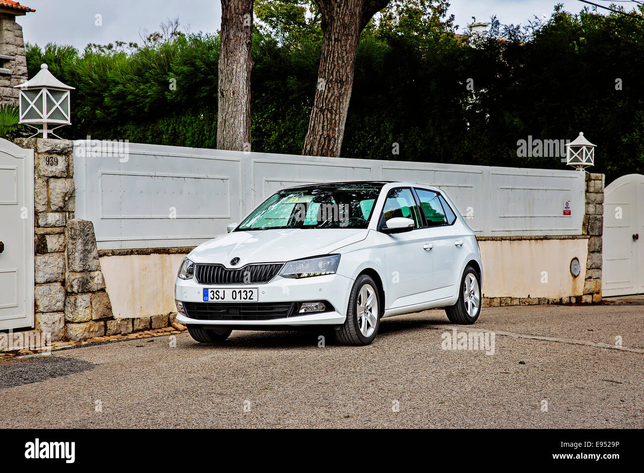 Third generation of Skoda Fabia was tested by journalists during ...