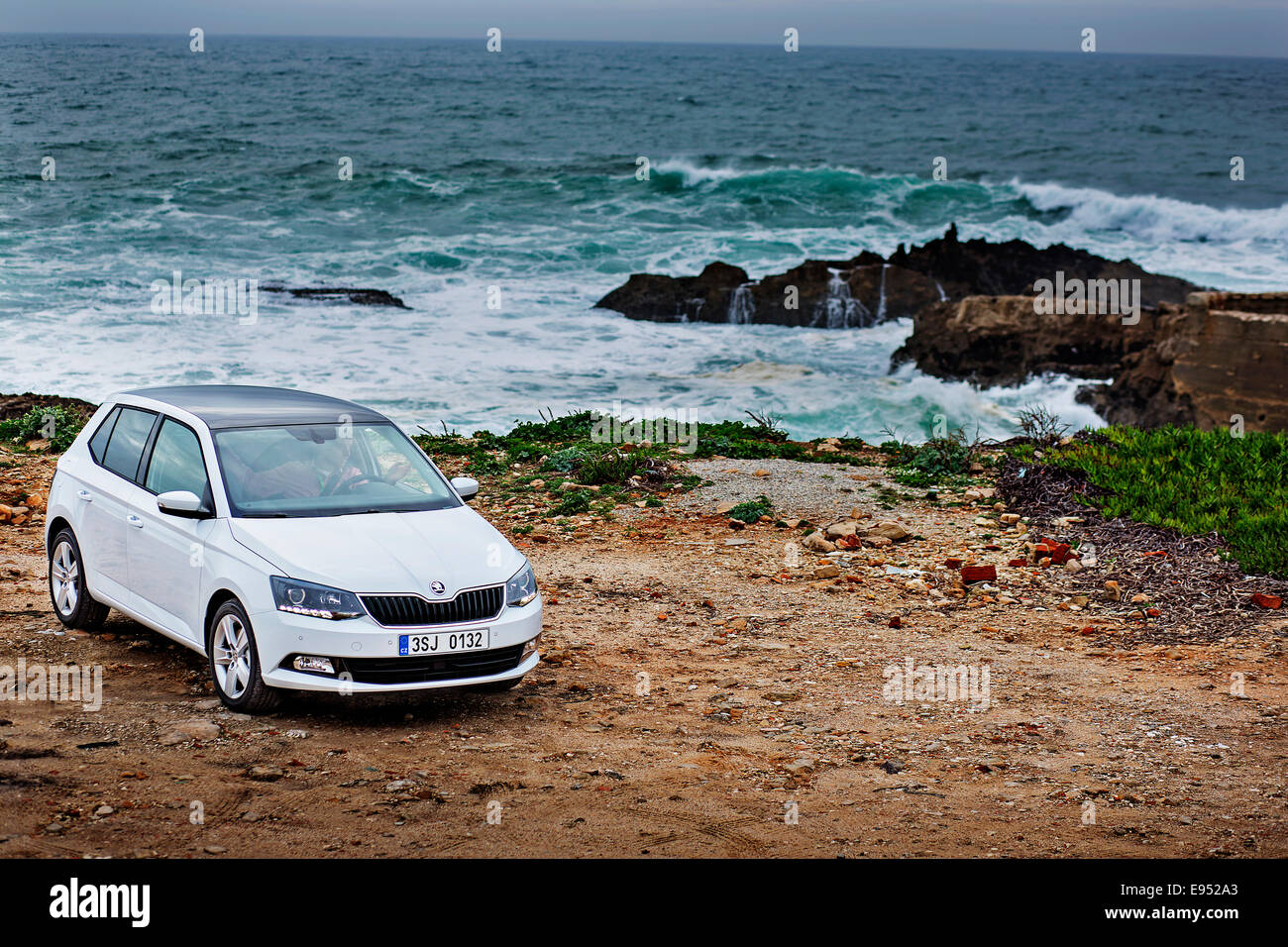 Third generation of Skoda Fabia was tested by journalists during ...