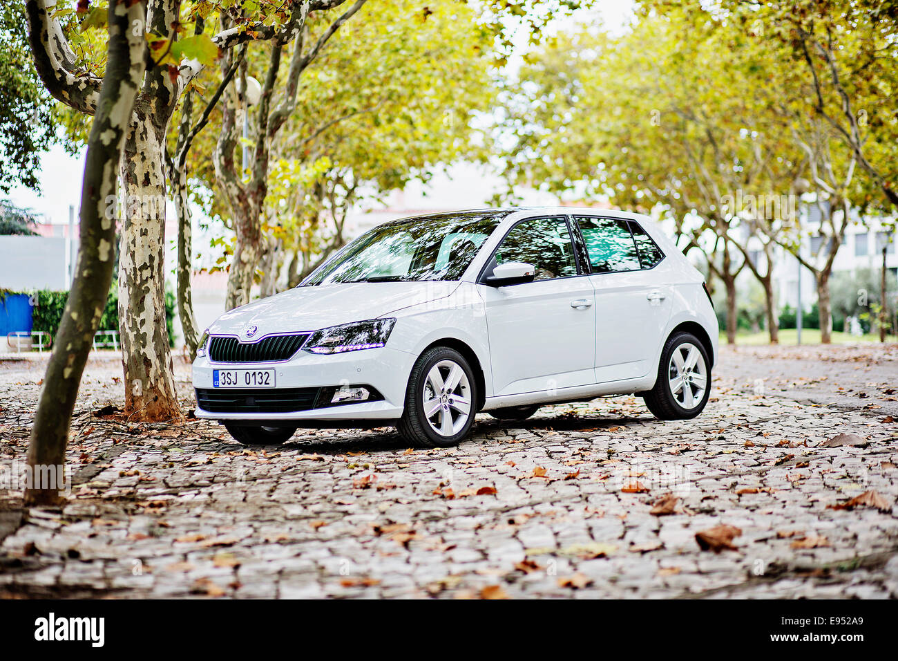 Third generation of Skoda Fabia was tested by journalists during ...