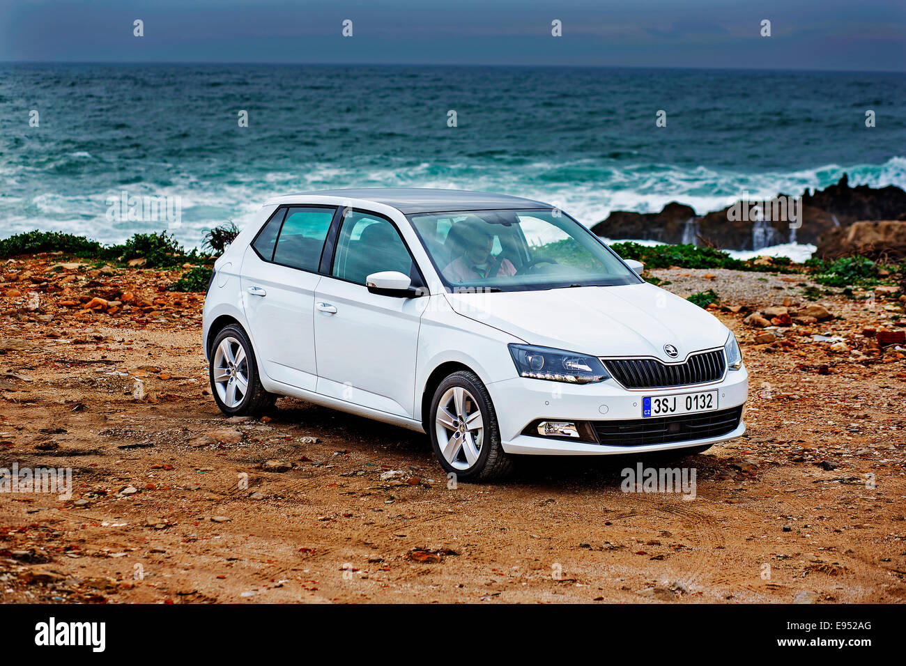 Third generation of Skoda Fabia was tested by journalists during ...
