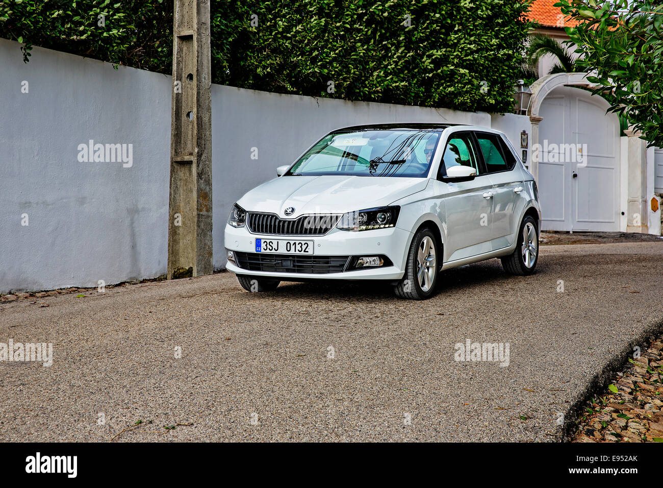 Third generation of Skoda Fabia was tested by journalists during ...