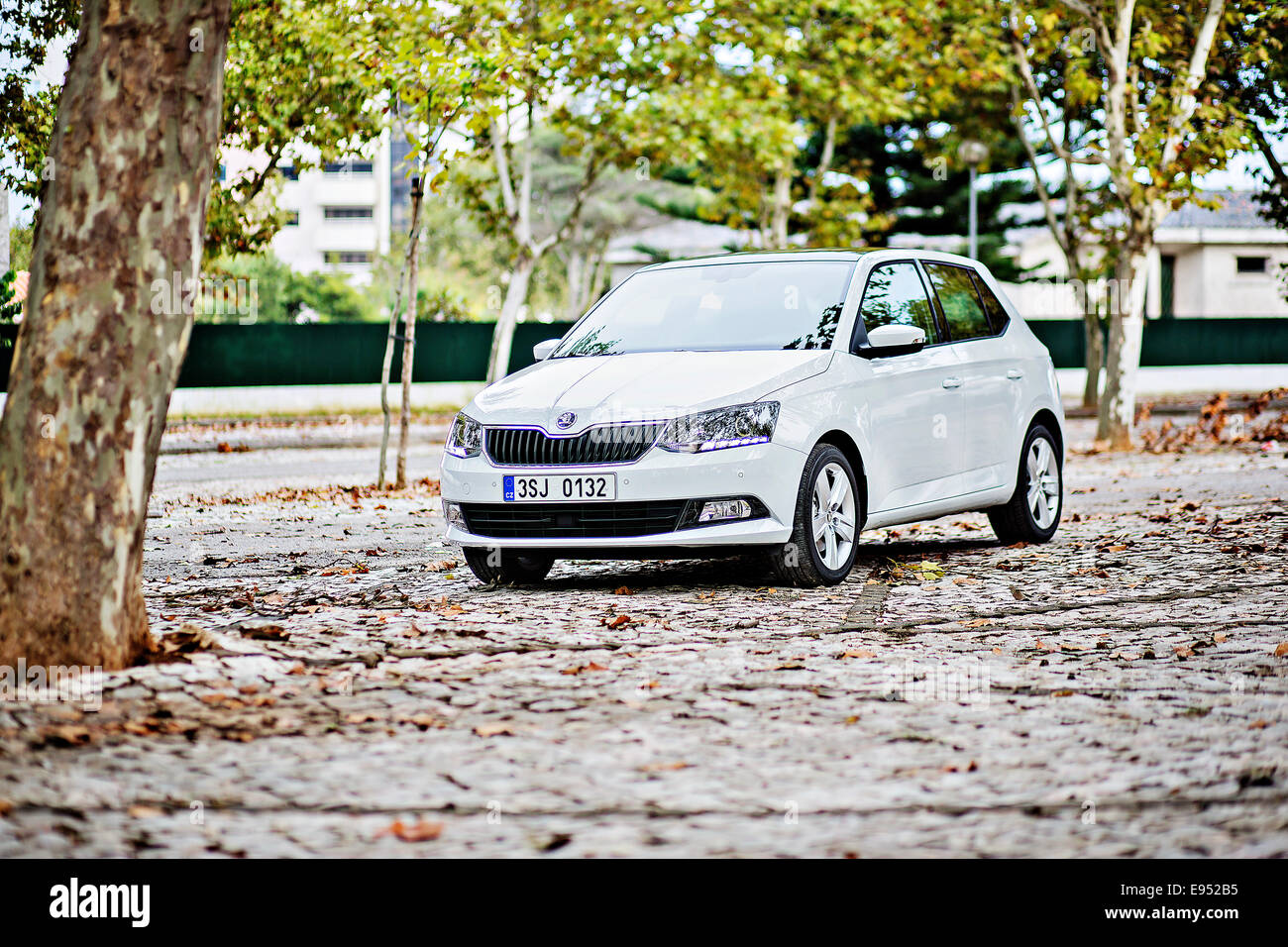 Third generation of Skoda Fabia was tested by journalists during ...