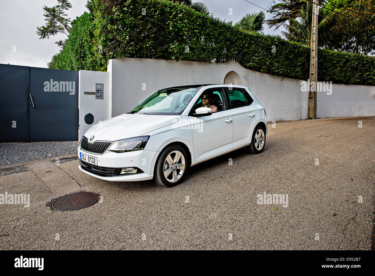 Third generation of Skoda Fabia was tested by journalists during ...