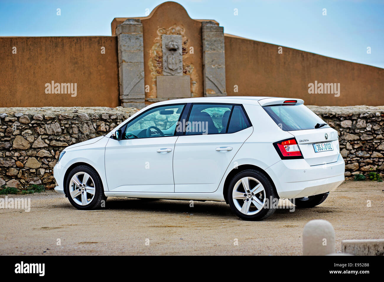 Third generation of Skoda Fabia was tested by journalists during ...