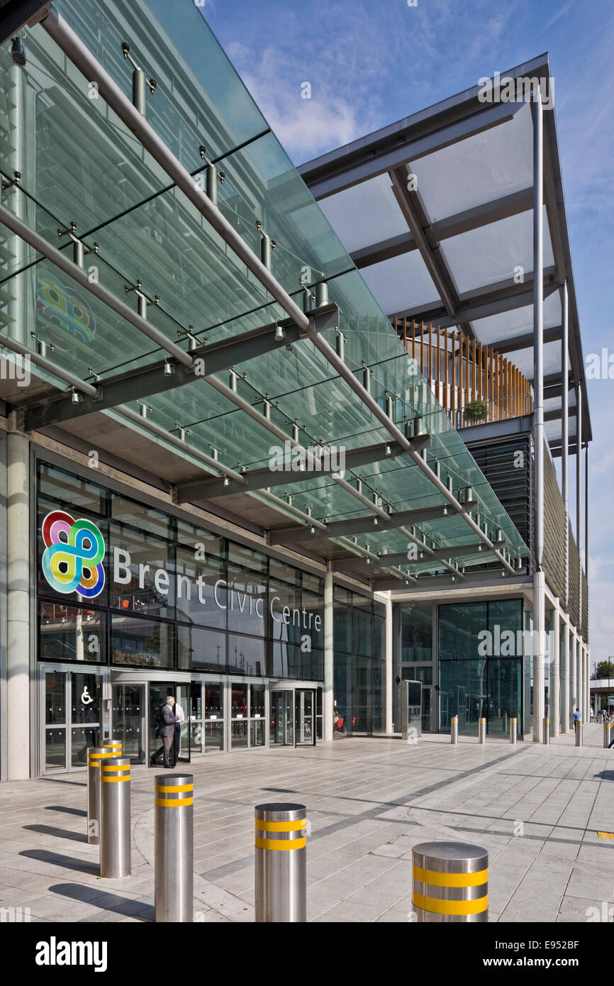 Wembley Library Brent Civic Centre High Resolution Stock Photography ...