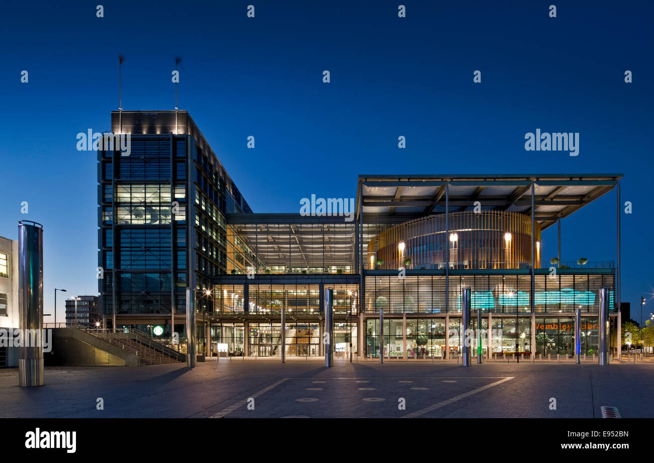 Brent Civic Centre Wembley United Kingdom. Architect Hopkins Architects ...