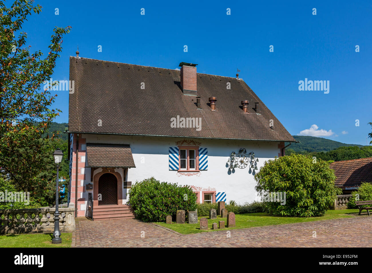 Old castle, Wehr, Wehratal valley, Black Forest, Baden-Württemberg ...