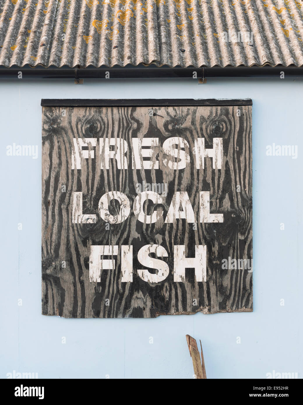 Fresh fish sign hi-res stock photography and images - Alamy