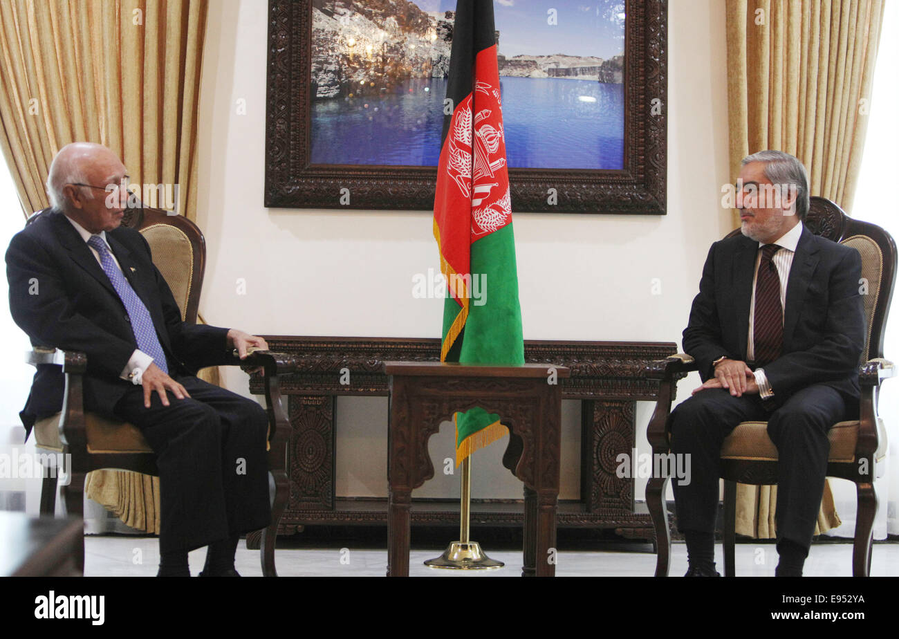 Kabul, Afghanistan. 19th Oct, 2014. Afghanistan Chief Executive ...