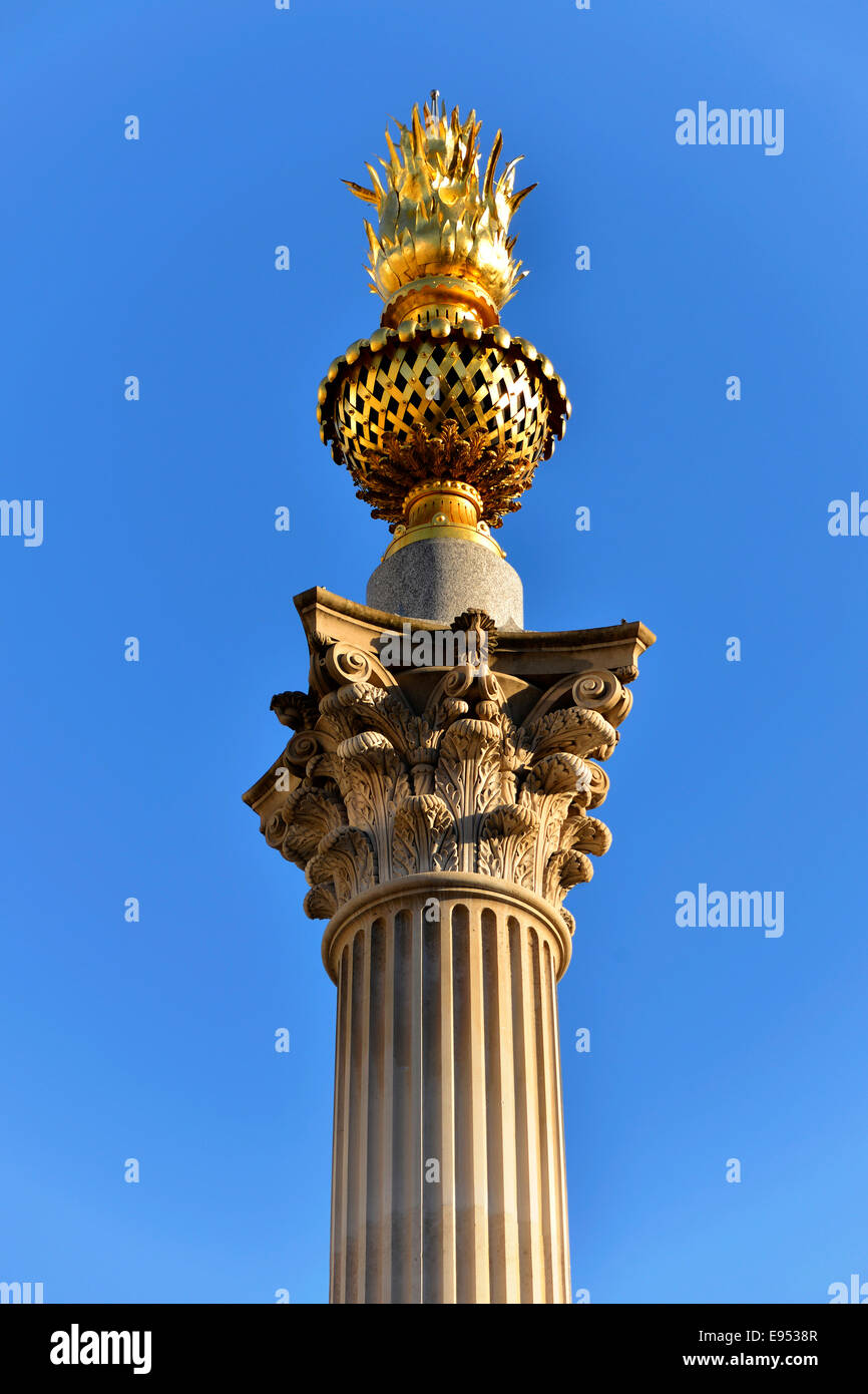 Corinthian Column in Paternoster Square, London, England, United ...