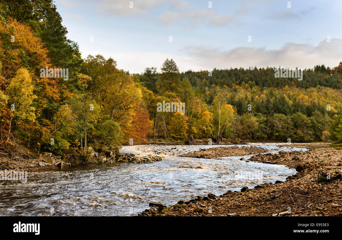 River South Tyne Stock Photo - Alamy