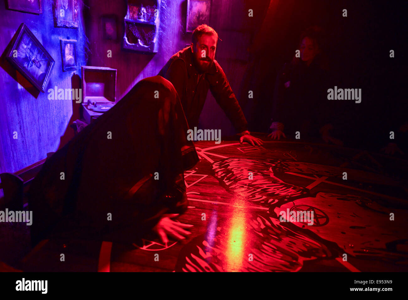 Over, Gloucester, UK. 20th Oct, 2014. Frightmare at Over Farm ...