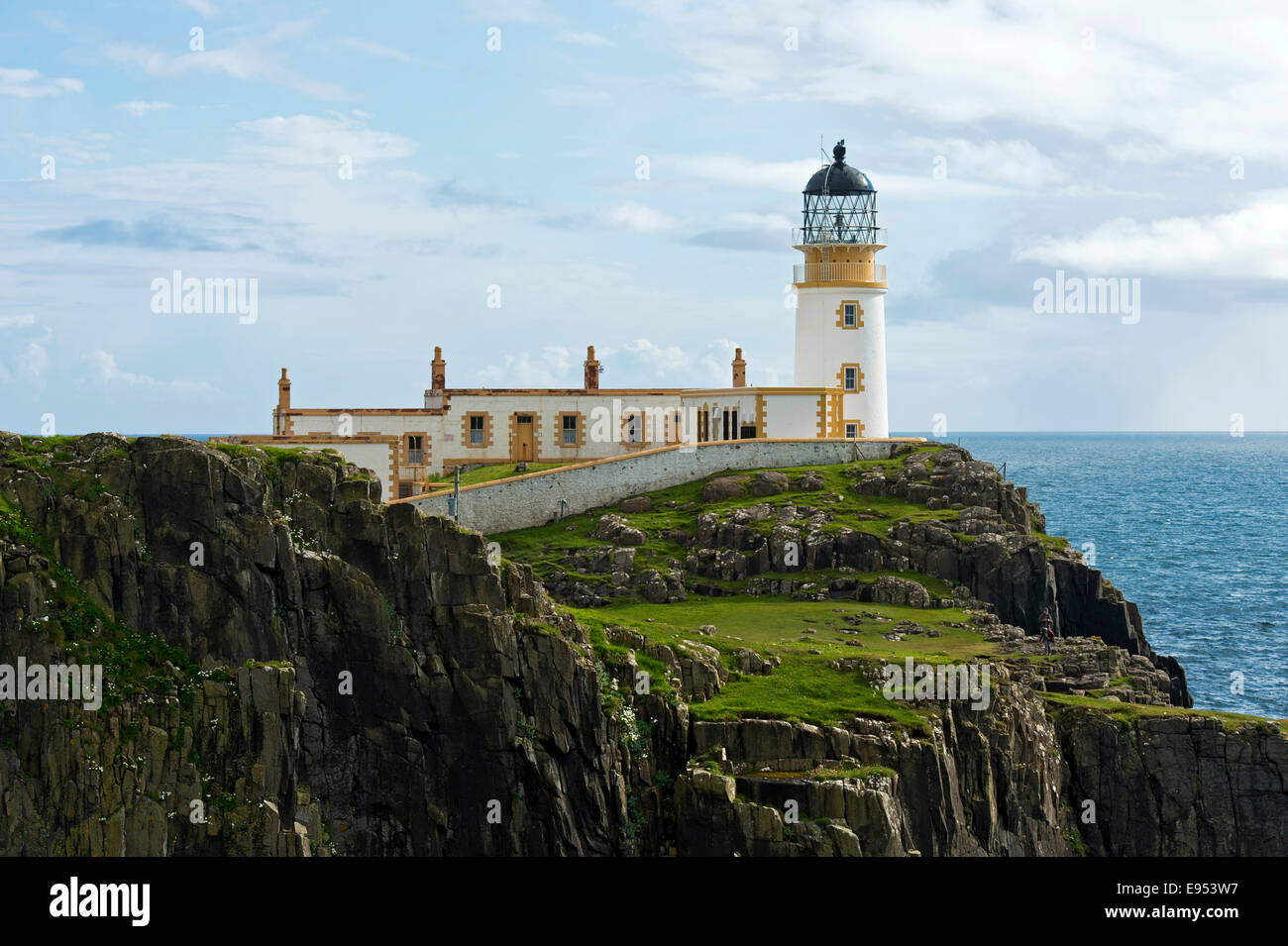 Lighthouse Nest Point, Isle of Skye, Inner Hebrides, Scotland, United ...