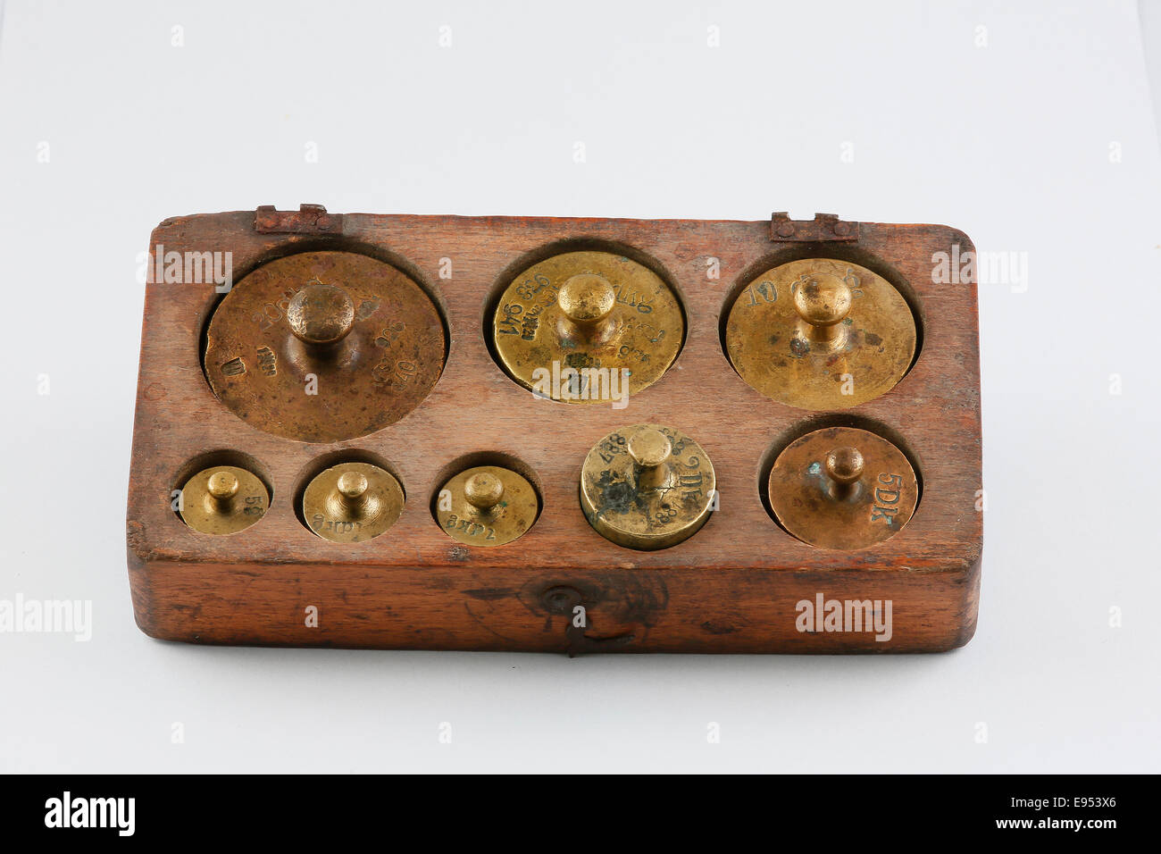 Old weights hi-res stock photography and images - Alamy