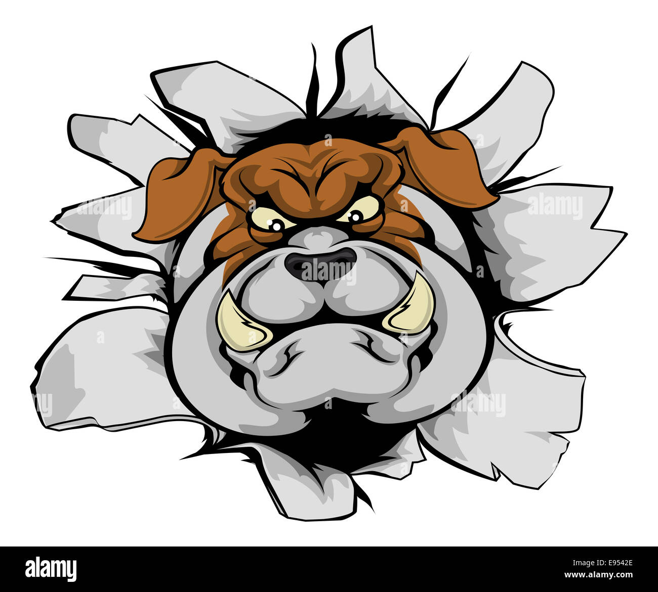 Bulldog sticker hi-res stock photography and images - Alamy