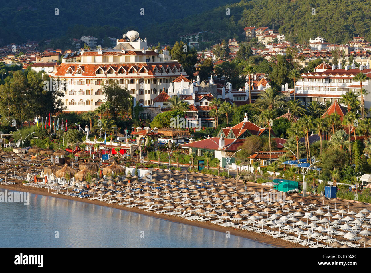 E95620 beach of icmeler near marmaris hi-res stock photography and ...