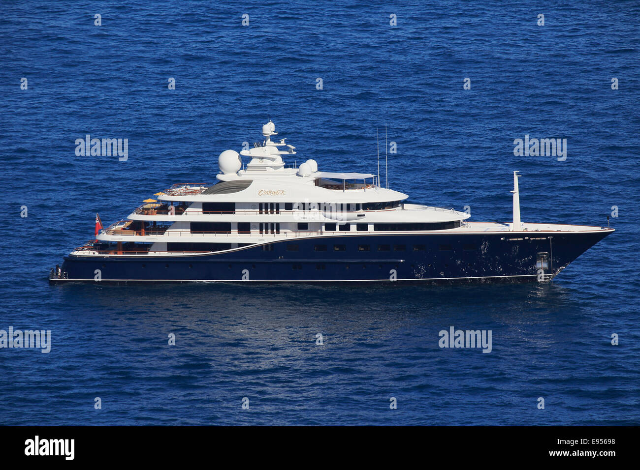 Derecktor Shipyards motor yacht Cakewalk, length 85.6 meters, built in ...