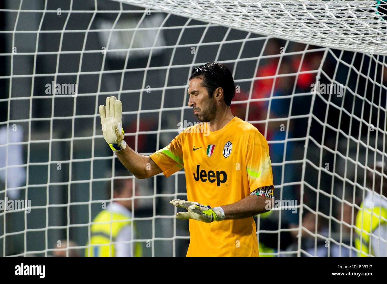 Reggio Emilia, Italy. 18th Oct, 2014. Gianluigi Buffon (Juventus ...