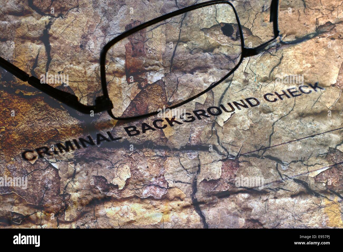 Criminal background check Stock Photo - Alamy