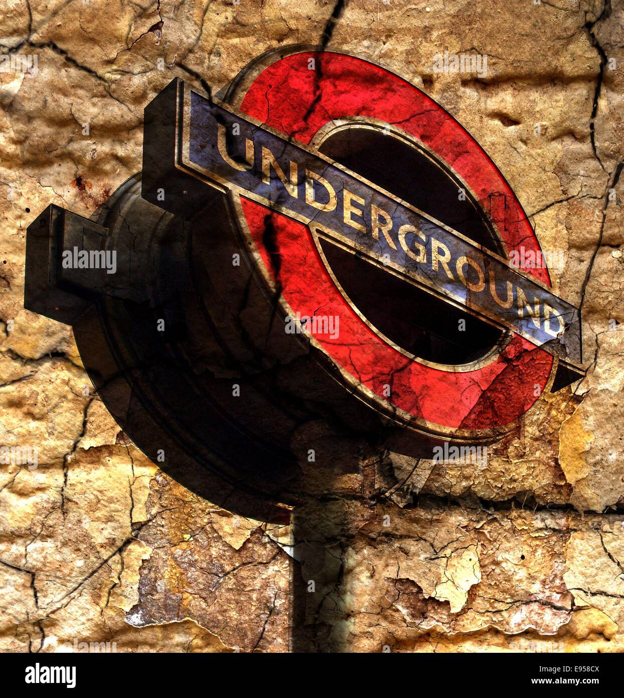 London underground sign Stock Photo - Alamy