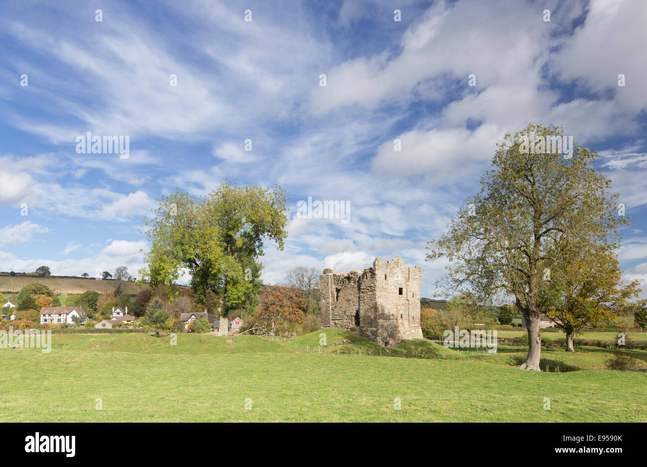 Hopton castle shropshire uk hi-res stock photography and images - Alamy