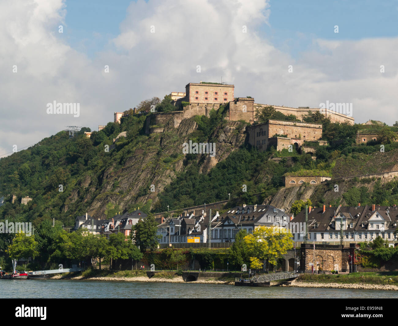 One of oldest historic beautiful towns in germany hi-res stock ...