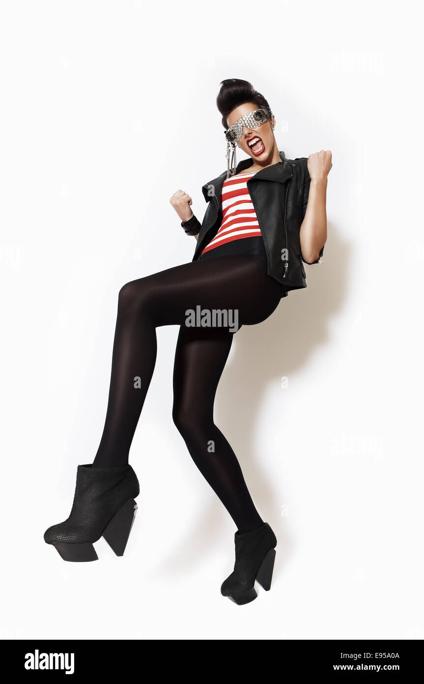 Rock n roll fashion Cut Out Stock Images & Pictures - Alamy