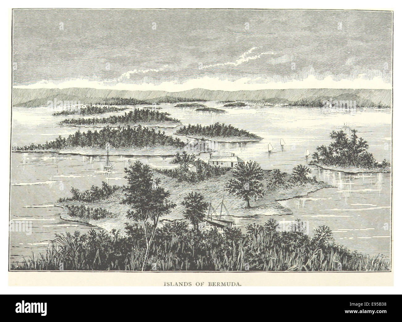 Old map of bermuda hi-res stock photography and images - Alamy